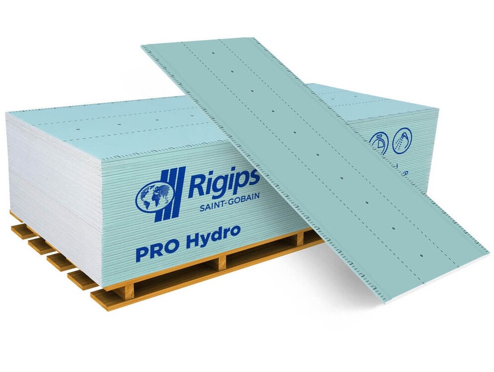Płyta GKBI gr. 12,5 wym. 1,2 x 2,6 m Rigips 64 szt./pal. › Abakon HB